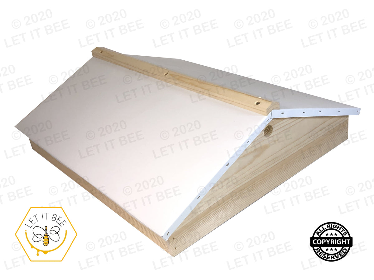 Ventilated Gable Telescoping Cover 8 Frame – Let It Bee Inc